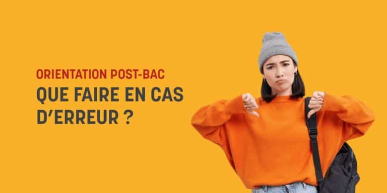 Orientation post-bac : que faire en cas d’erreur ? - Institut F2I